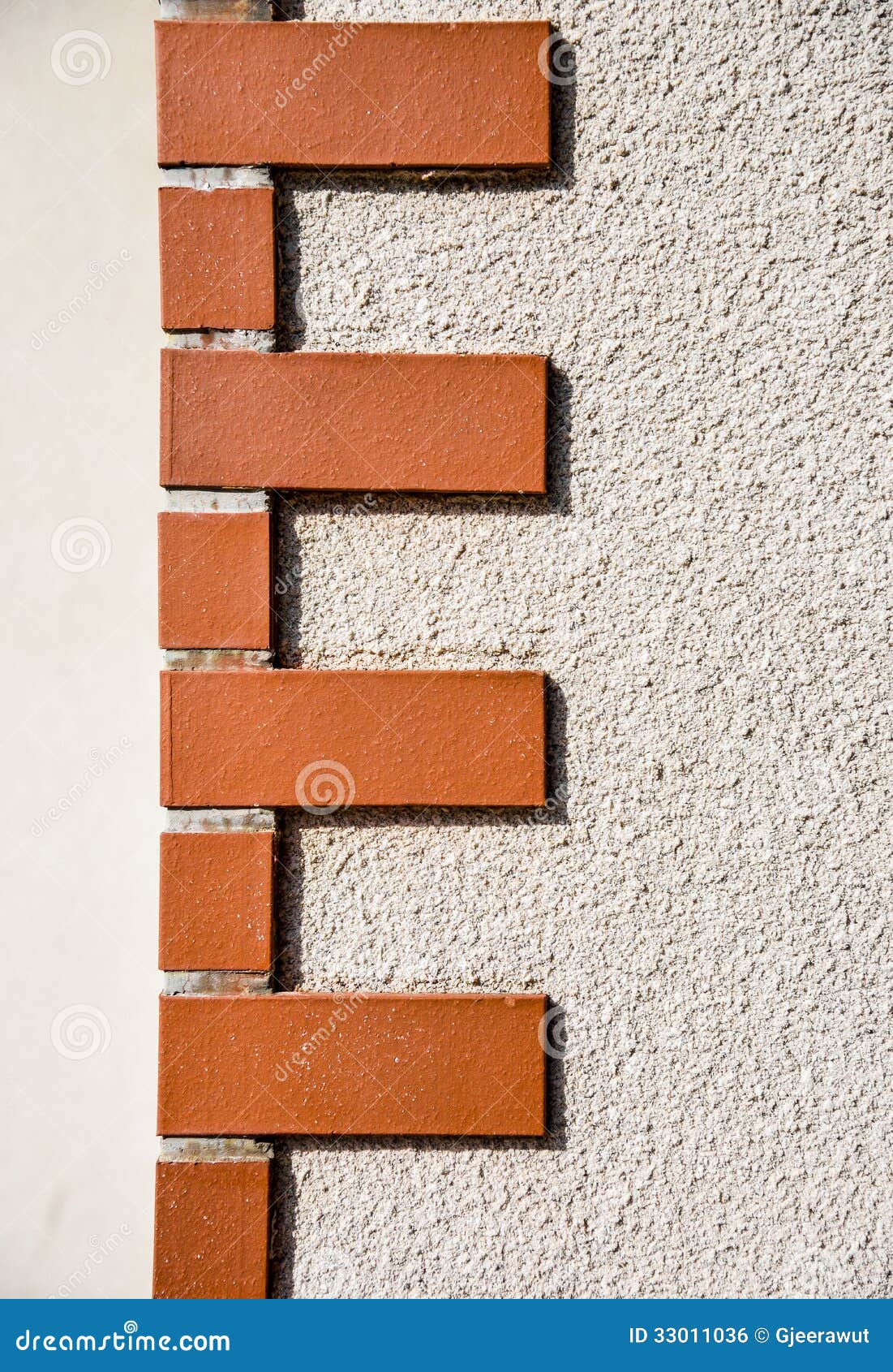 Brick corner pattern stock photo. Image of brickwall - 33011036