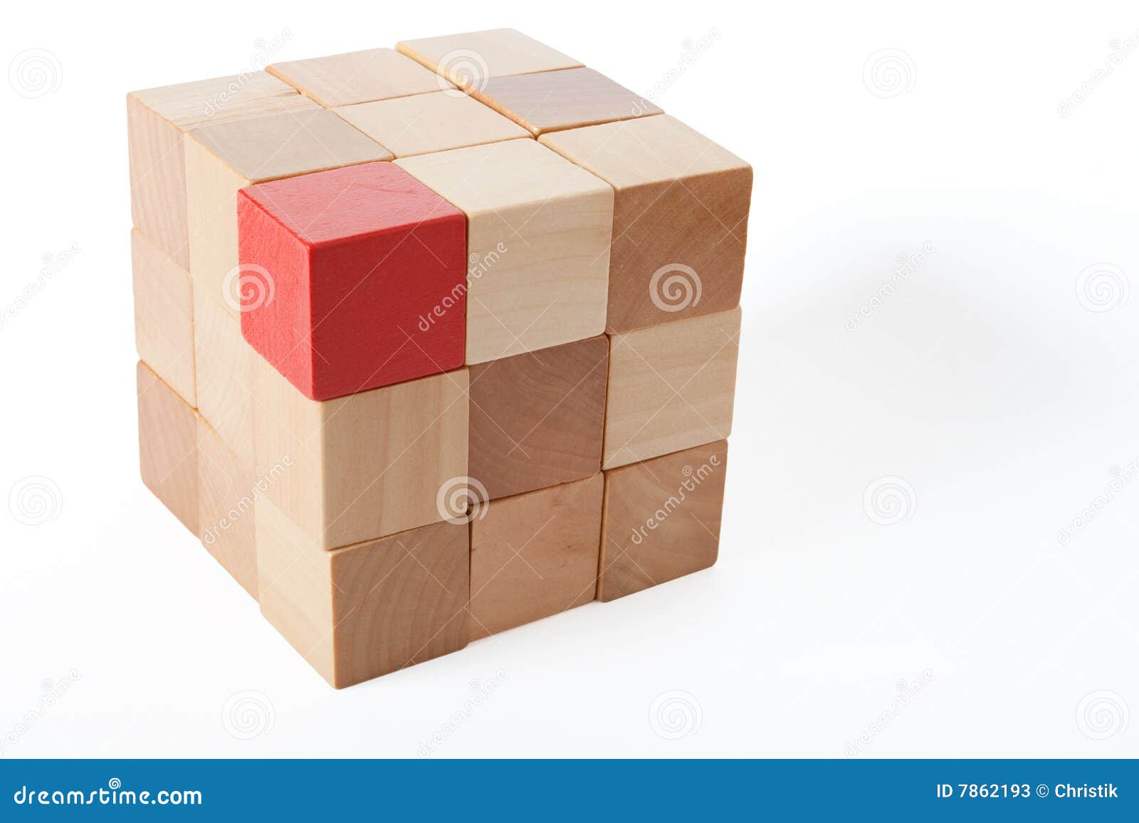 Brick Of Cubes Picture. Image: 7862193
