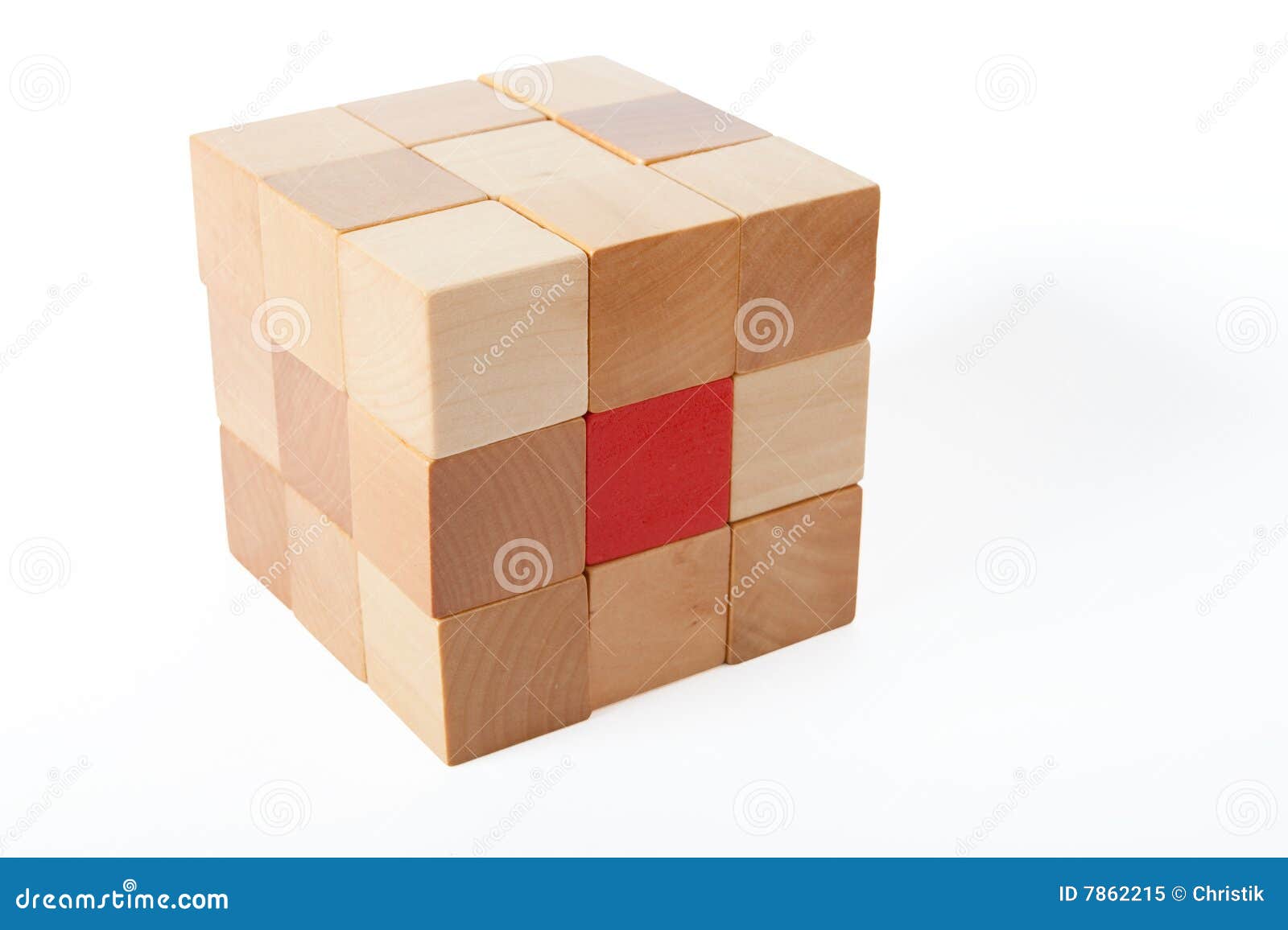 Brick of cubes stock image. Image of wood, blocks, colored - 7862215