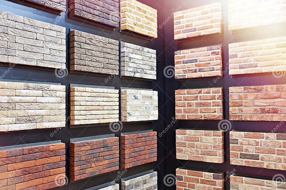 Brick Decorative Wall Panels Stock Image - Image of brick, architecture ...