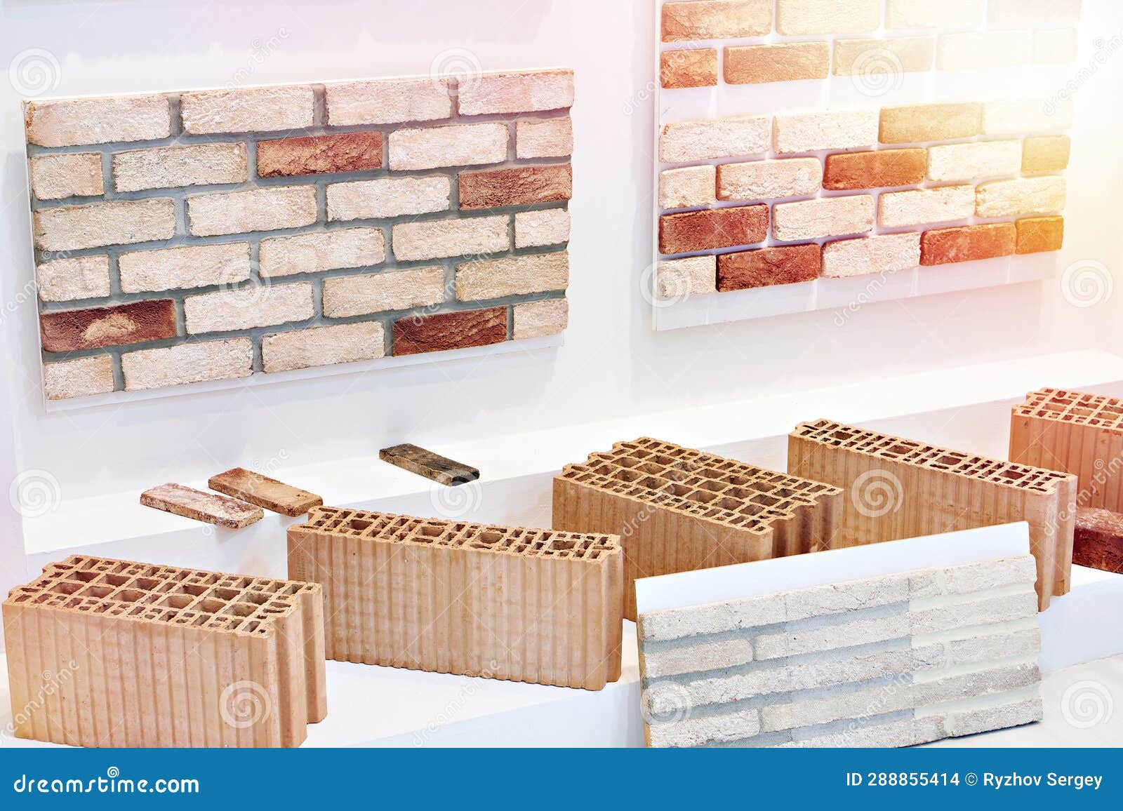 Brick Decorative Wall Panels Stock Photo - Image of wall, pattern ...