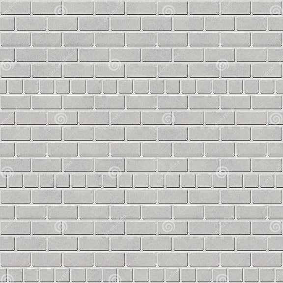 Brick Drawing. White Brick Wall Seamless Background- Texture Pattern ...