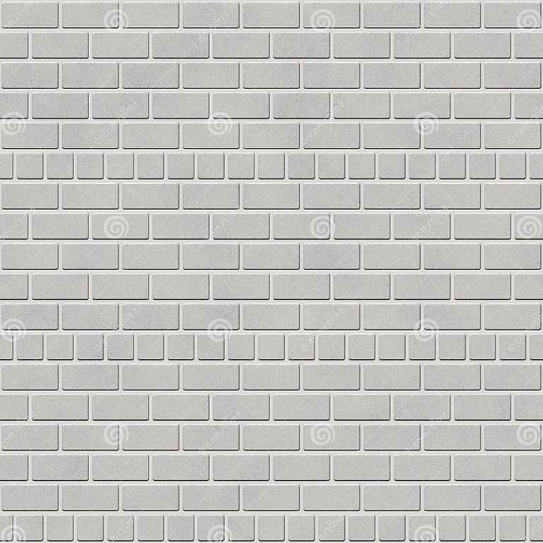 Brick Drawing. White Brick Wall Seamless Background- Texture Pattern ...