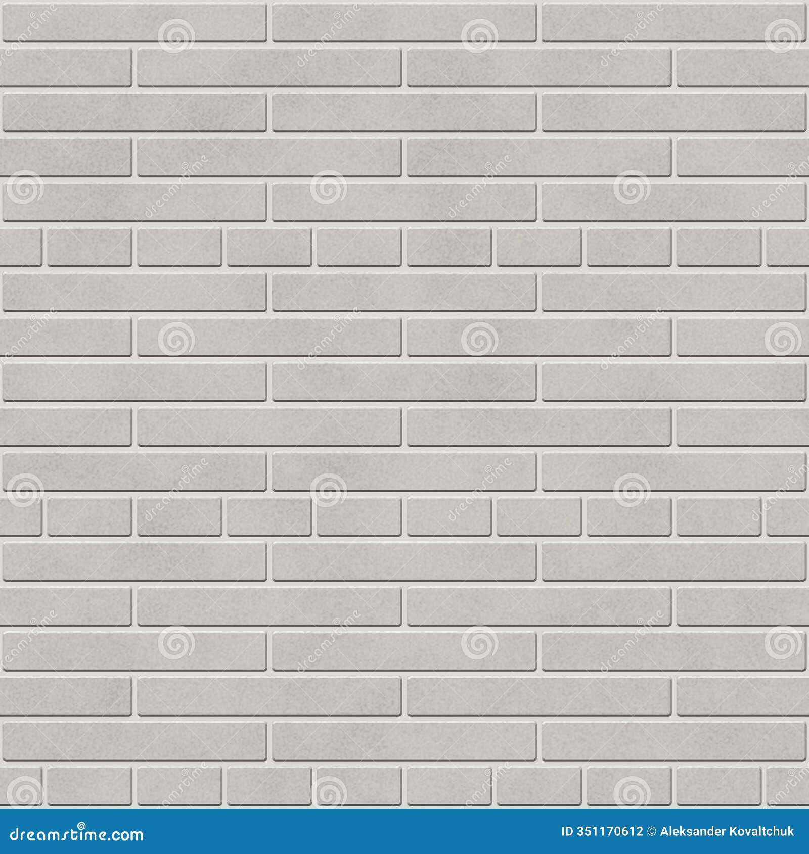 Brick Drawing. White Brick Wall Seamless Background- Texture Pattern ...