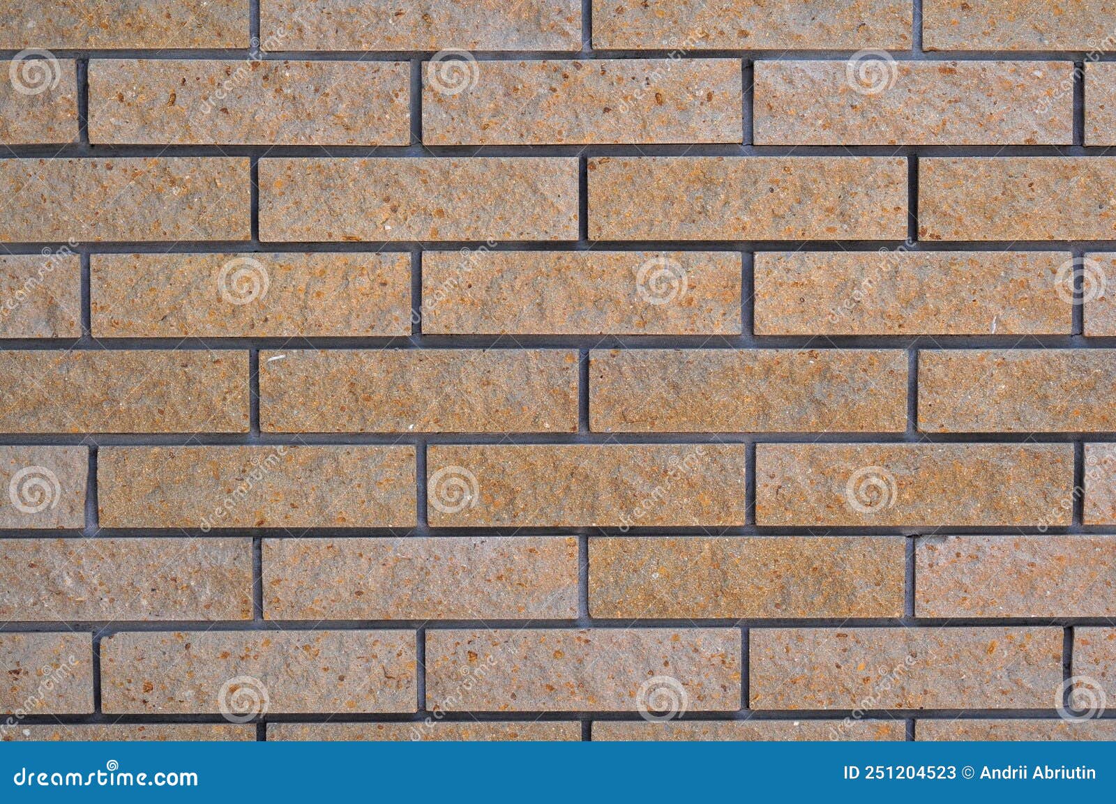 Brick Facade Tiles, Chipped Brown Brick, Facade Texture . Noisy Texture ...
