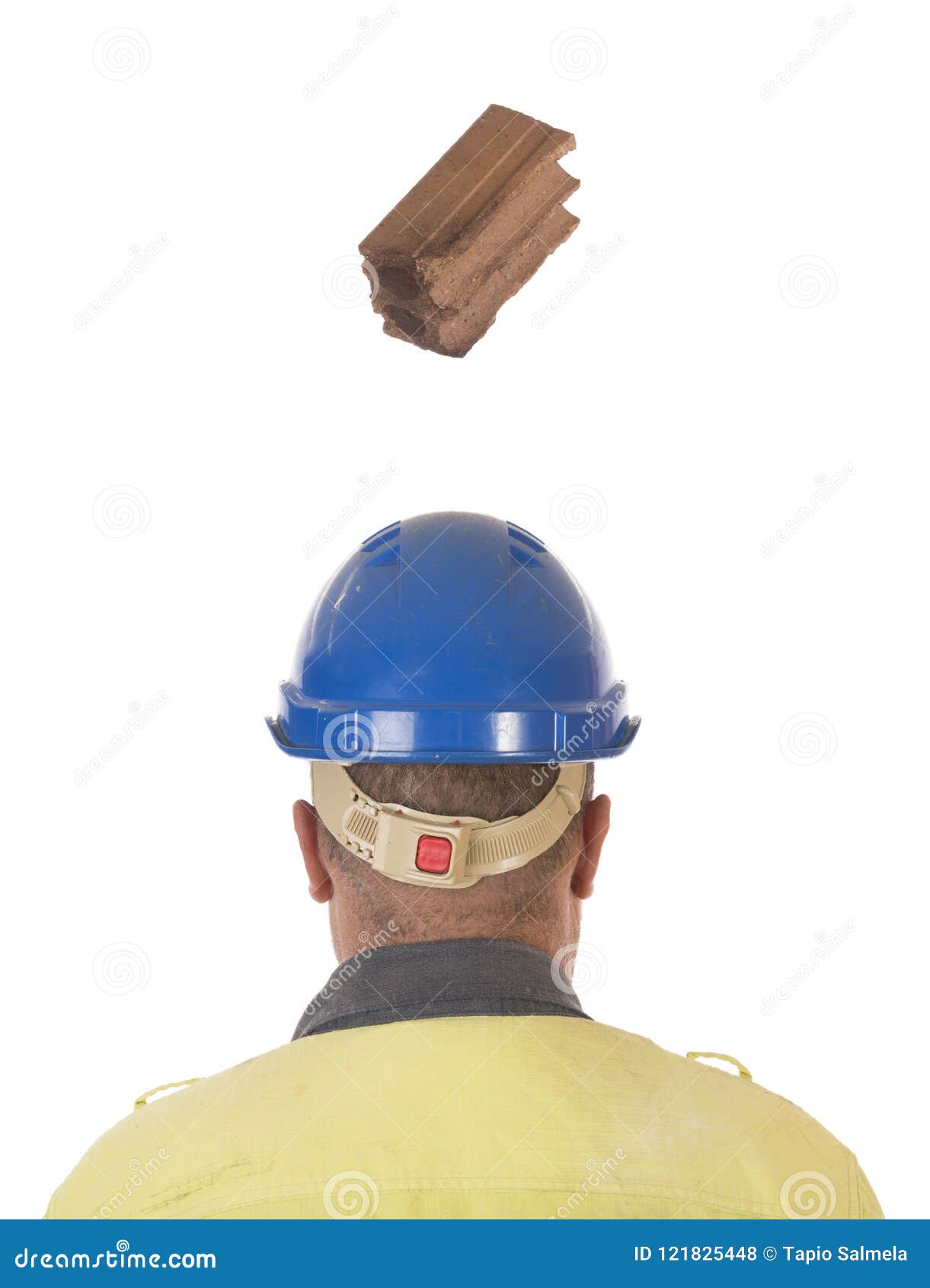 Falling Object Danger at Work Stock Photo - Image of falling ...