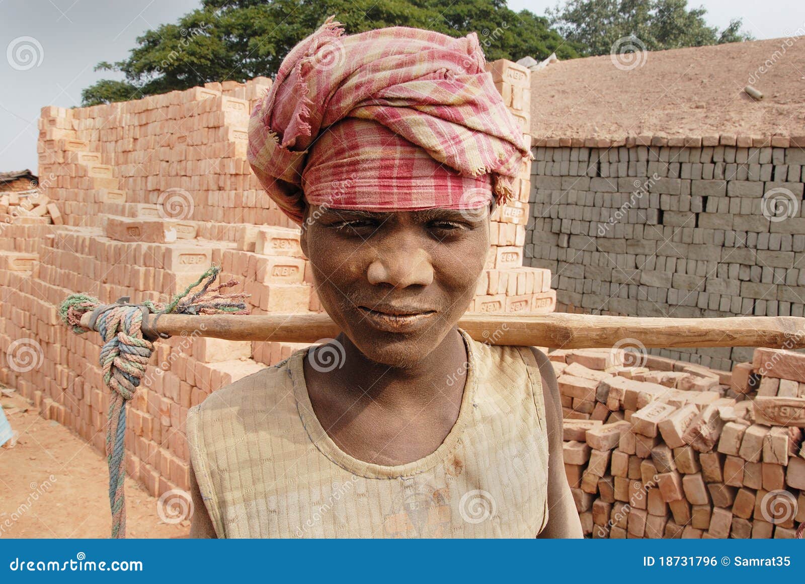 Brick Field Labour in India Editorial Photo - Image of lifestyle ...