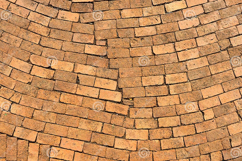 Brick Footpath Floor Background Tile Stock Photo - Image of background ...