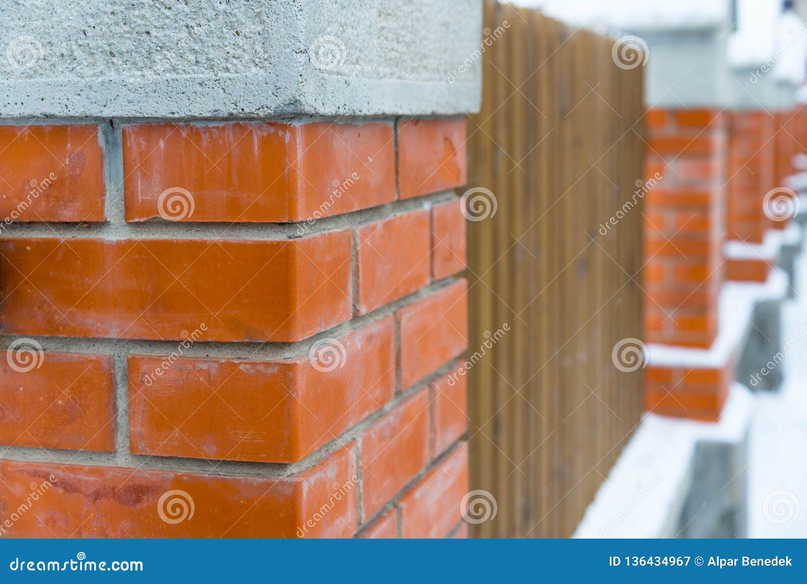 Brick Gate Posts And Tree Lined Lane Into An Estate In The Historic ...