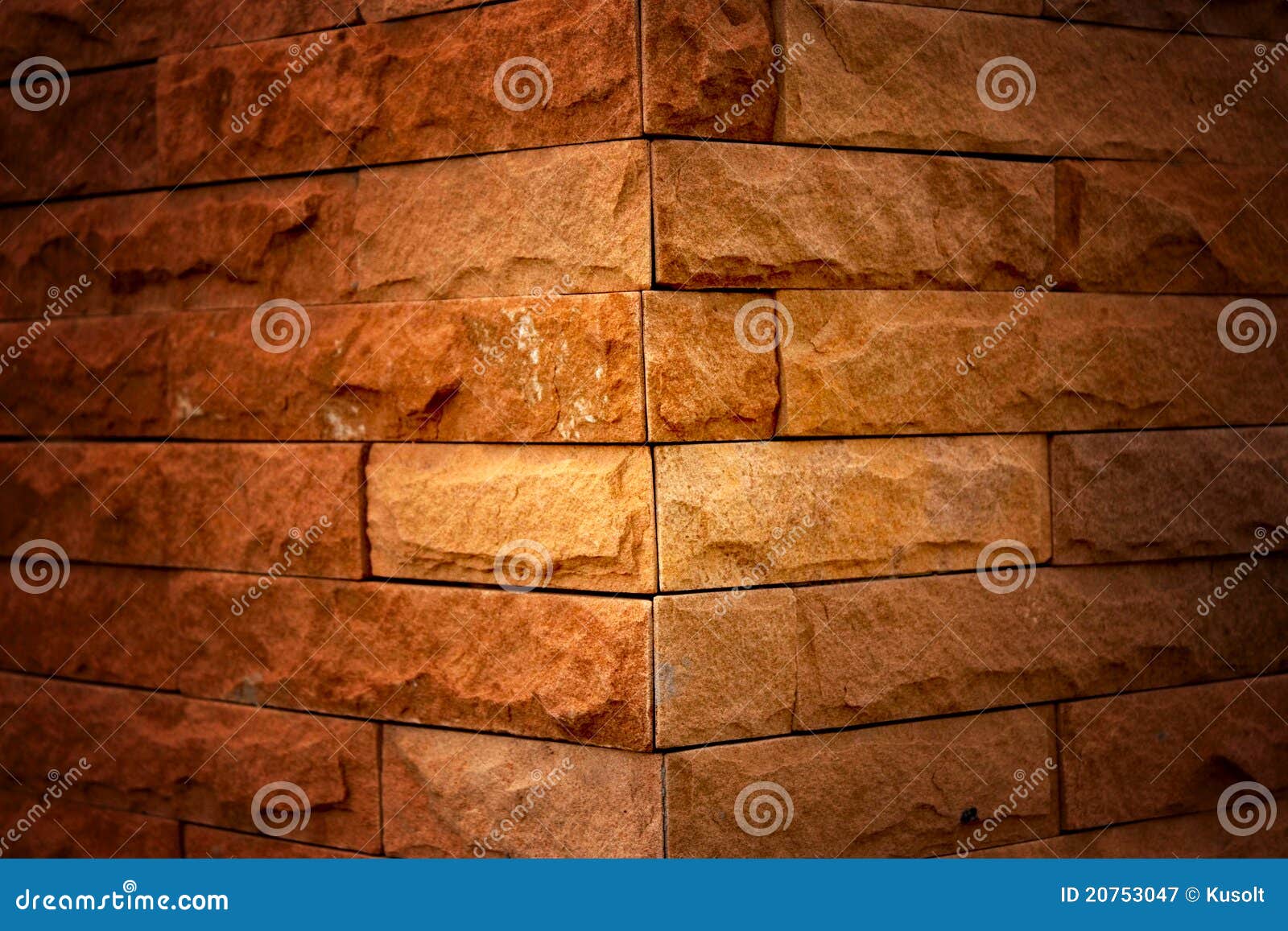 The brick gradient column stock image. Image of brickwall - 20753047