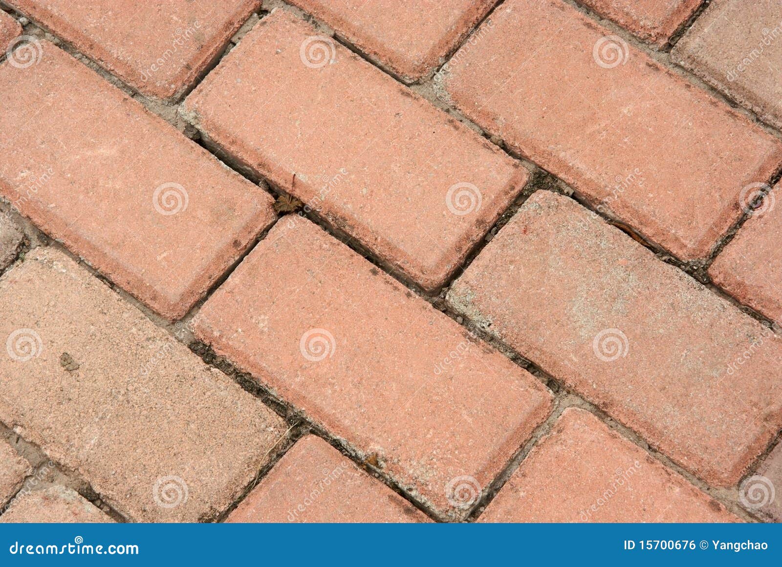 The brick ground stock photo. Image of redbrick, road - 15700676