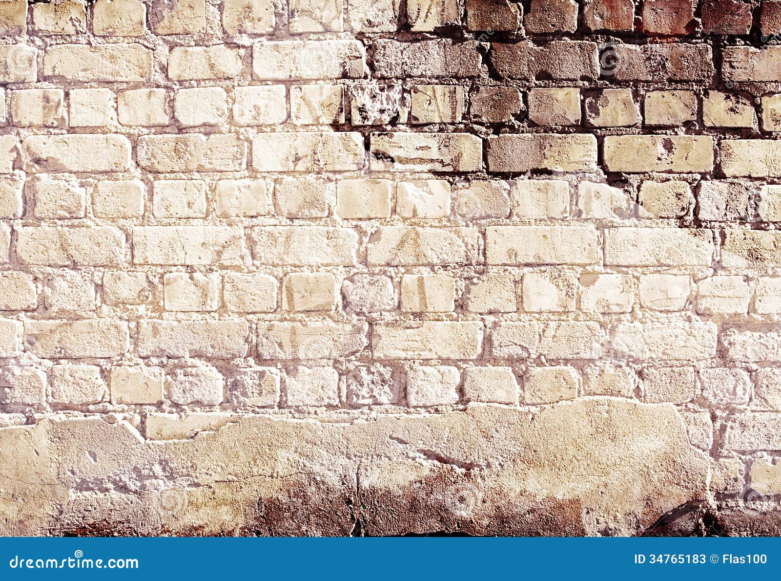 Brick Grunge Wall Background Stock Image - Image of cell, concrete ...