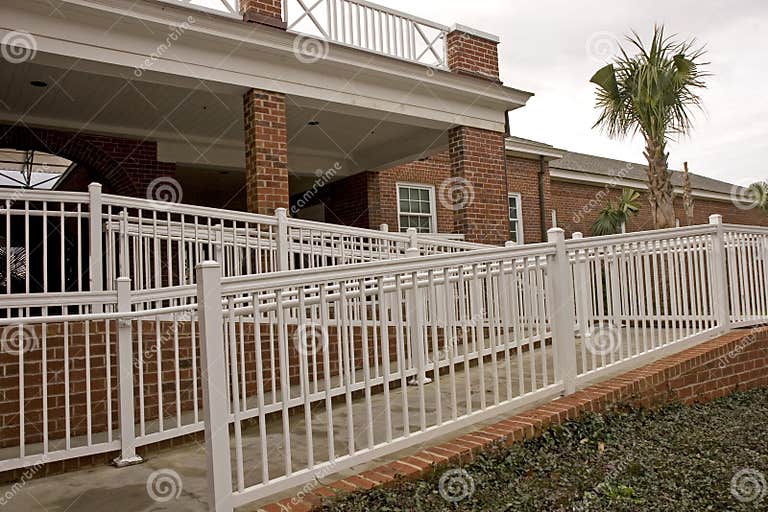 Brick Handicap Ramp stock image. Image of handicap, texture - 4572297