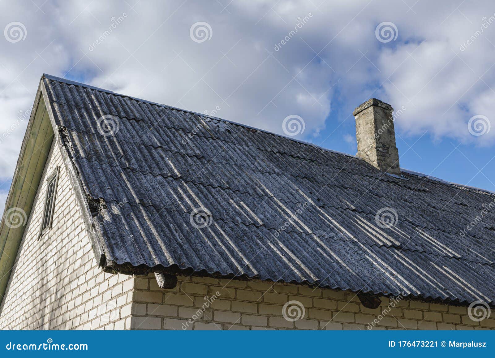 Eternit Roof Royalty-Free Stock Photography | CartoonDealer.com #40187207