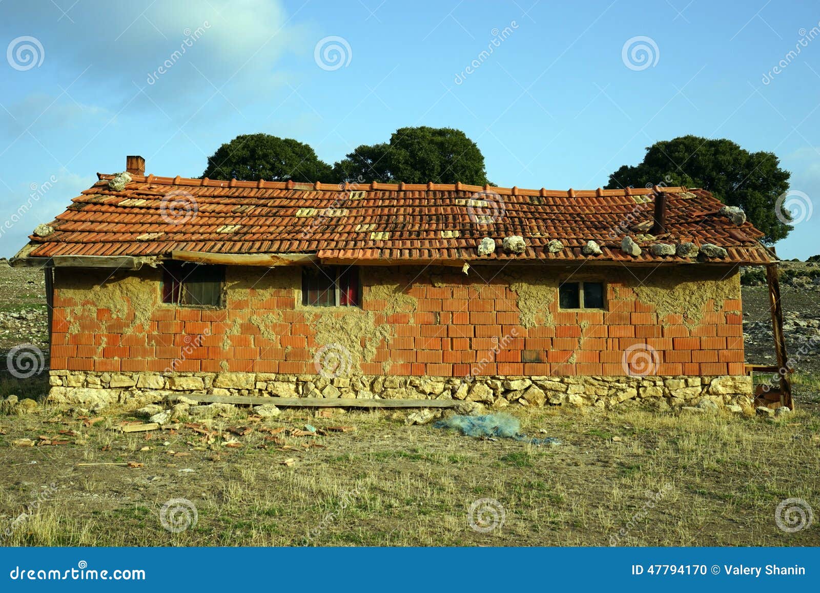 Brick house stock photo. Image of building, brick, barn - 47794170