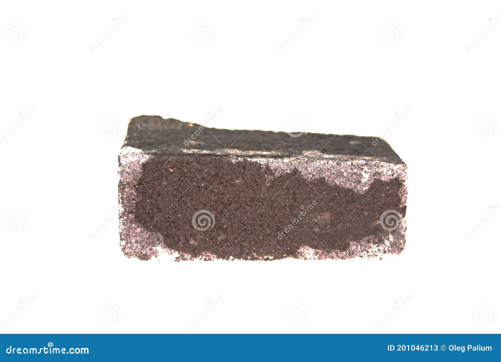 Brick Isolated on White Background Stock Image - Image of bricklayer ...