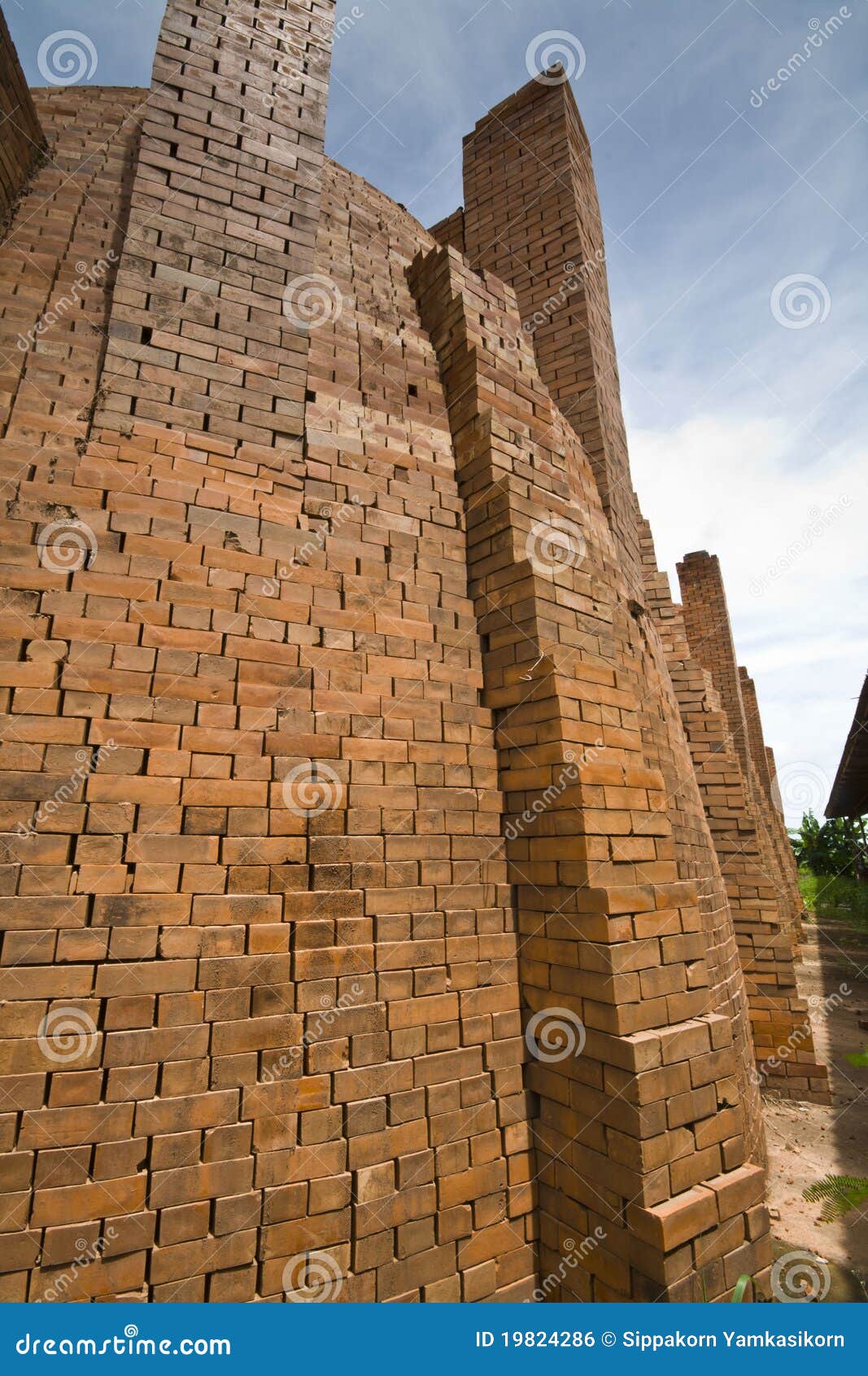 Brick kiln stock photo. Image of construction, factory - 19824286