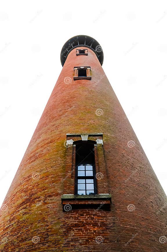 Brick lighthouse stock image. Image of equipment, banks - 84551307
