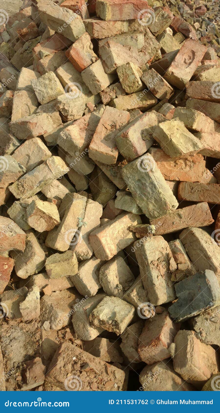 Brick Making Company for Building Best Stock Photo - Image of building ...