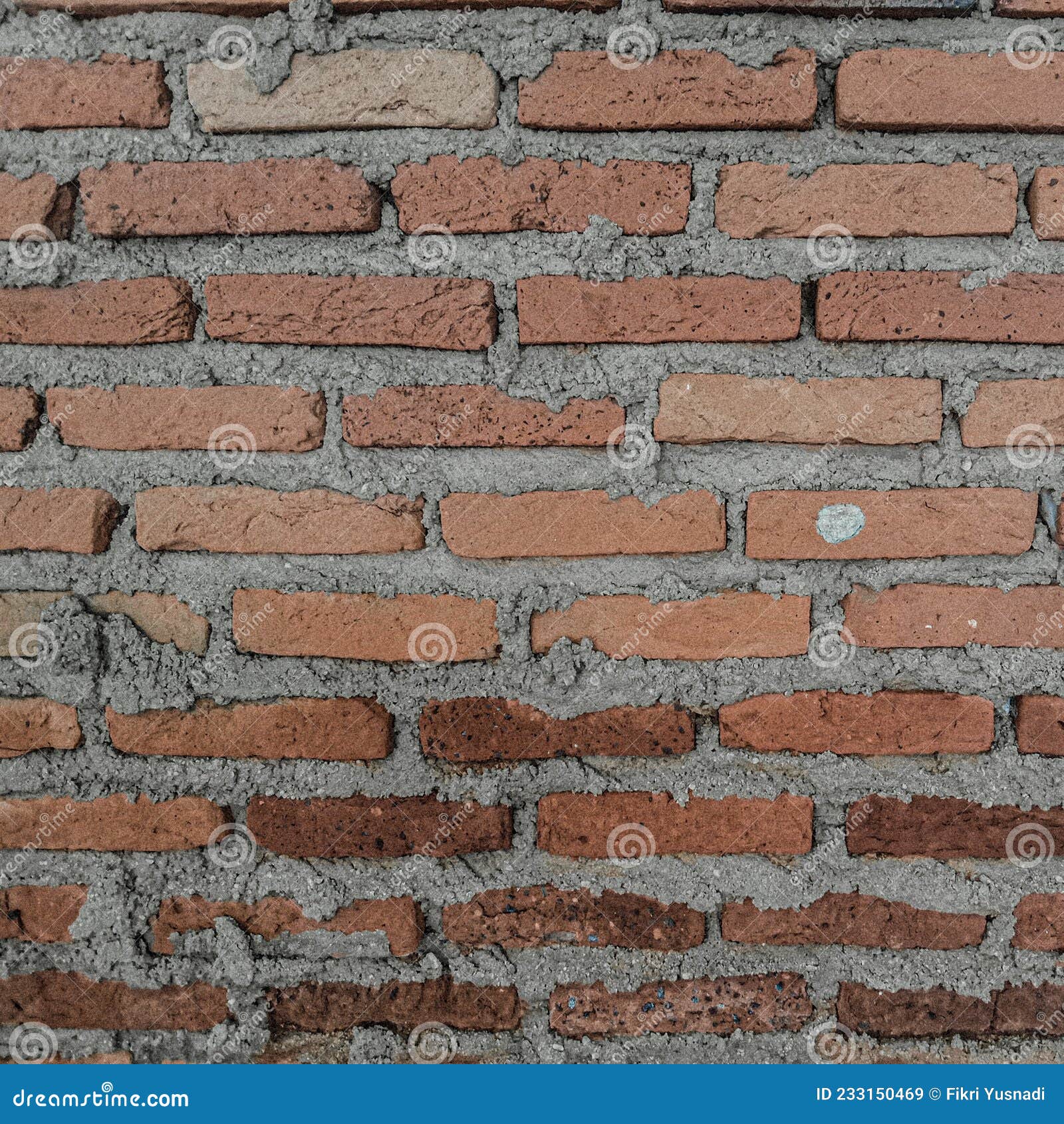 Brick Masonry Structure in the Wall Stock Image - Image of structure ...