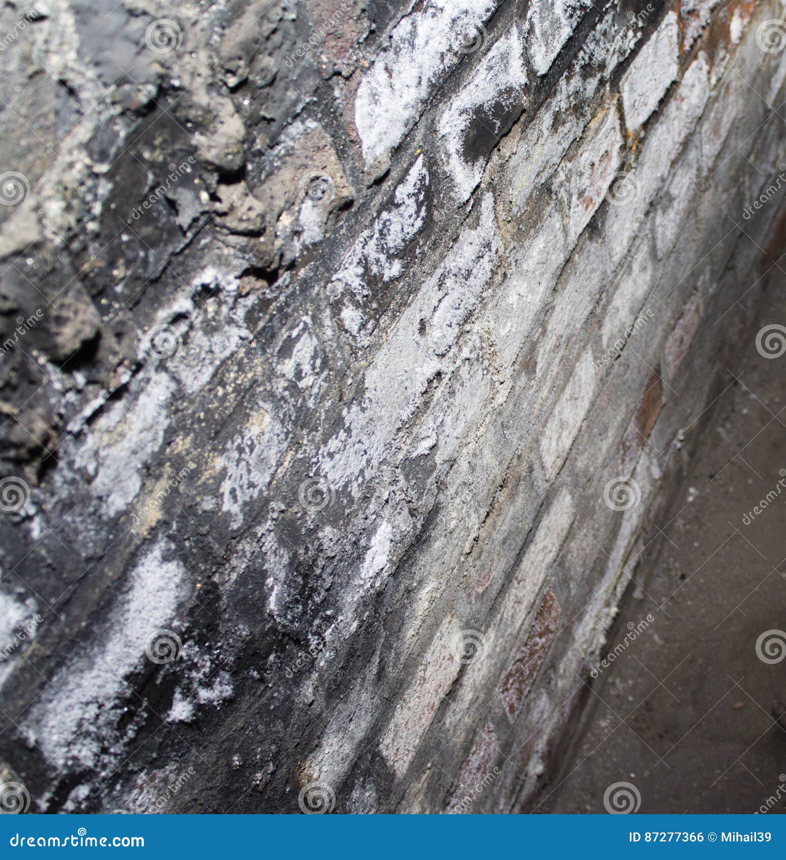 Brick melted from the heat stock photo. Image of concrete - 87277366