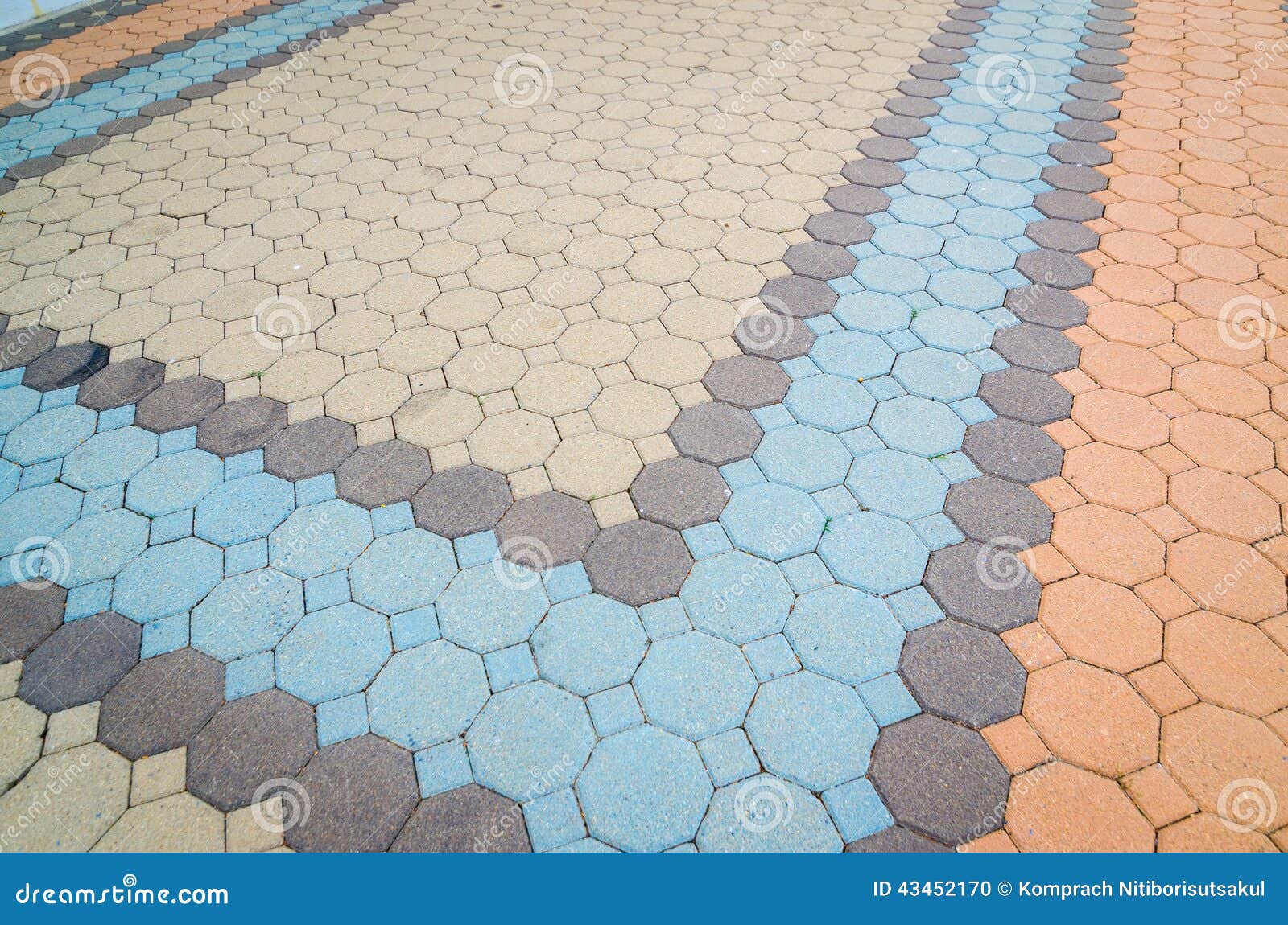 Brick stock photo. Image of orderly, multicolored, flat - 43452170