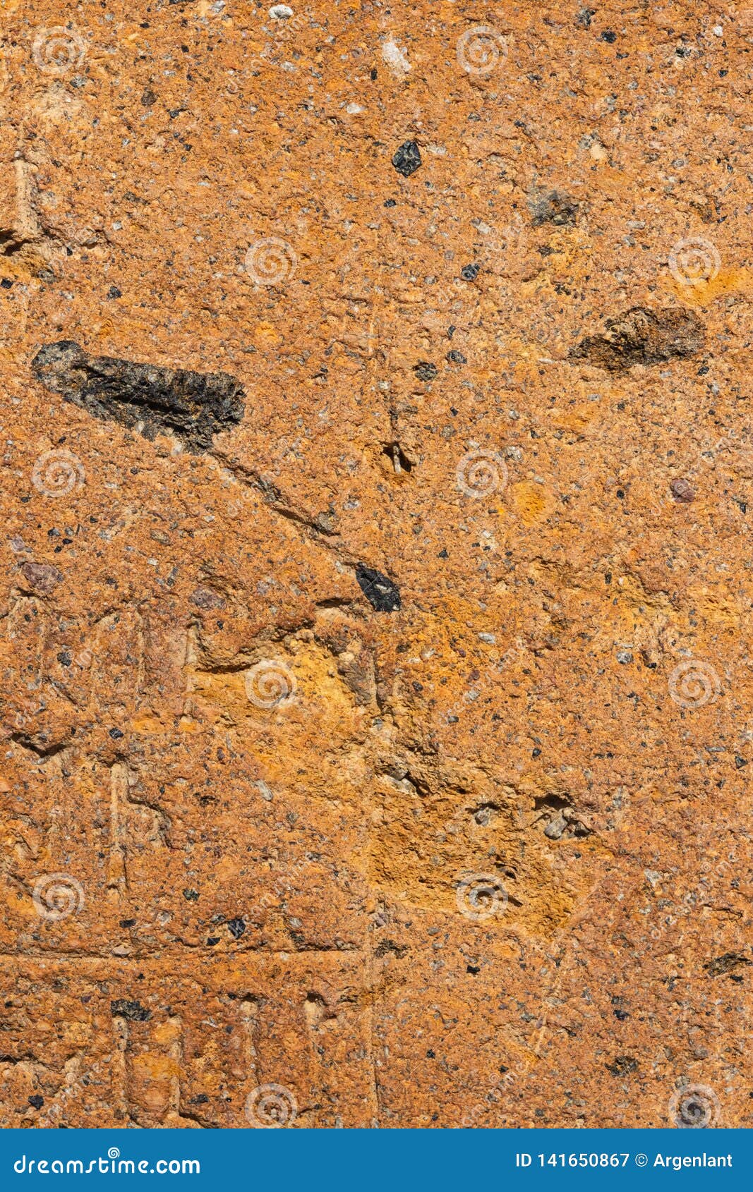 Brick from Old Pink Tuff Texture Background Macro, Selective Focus ...