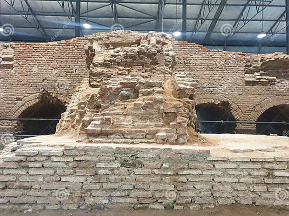 Brick Old Wall Benteng Belanda Editorial Stock Photo - Image of benteng ...