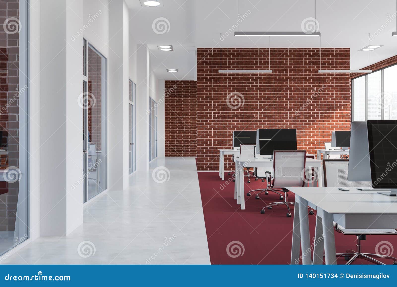 Office Chair Desk Computer Brick Stock Illustrations – 1,048 Office ...