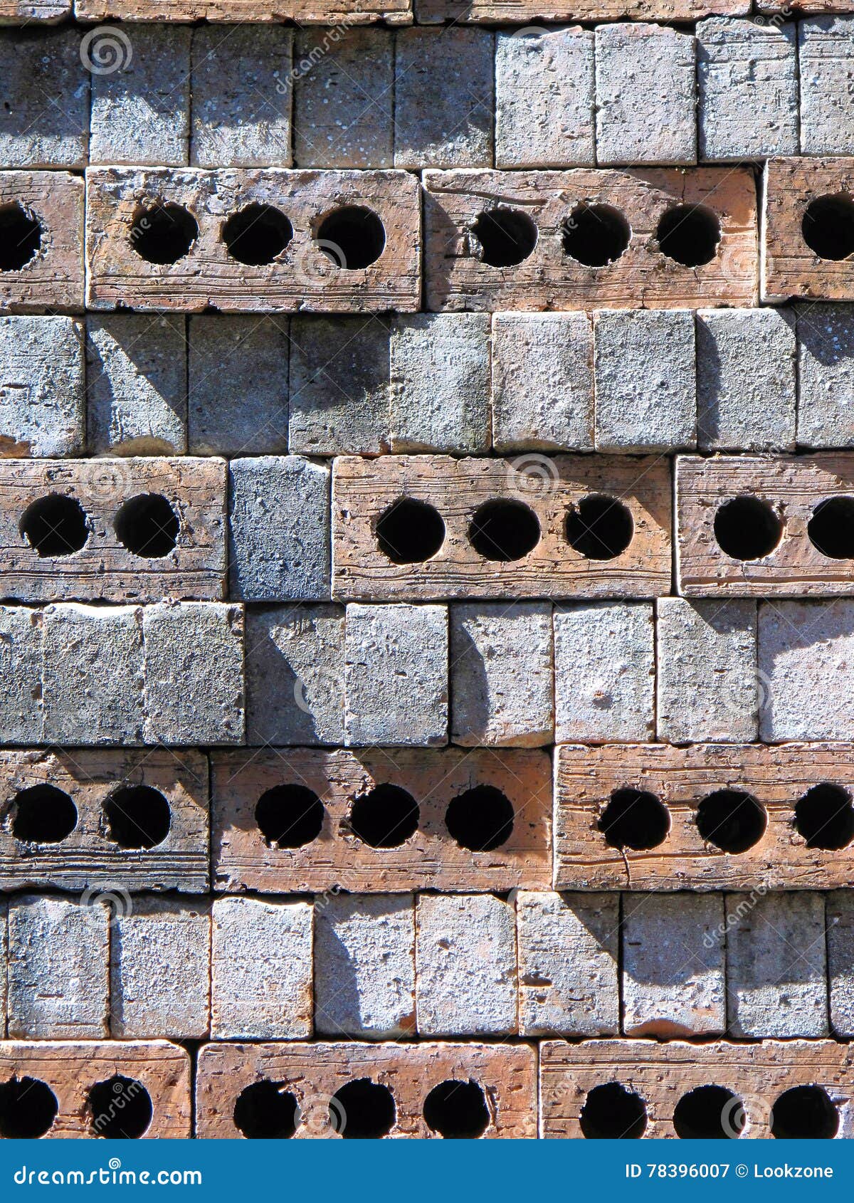 Brick Palette Closeup. stock image. Image of closeup - 78396007