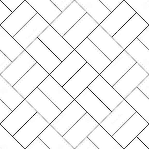Brick Parquet Seamless Pattern. Repeating Rectangles Slab Surface ...
