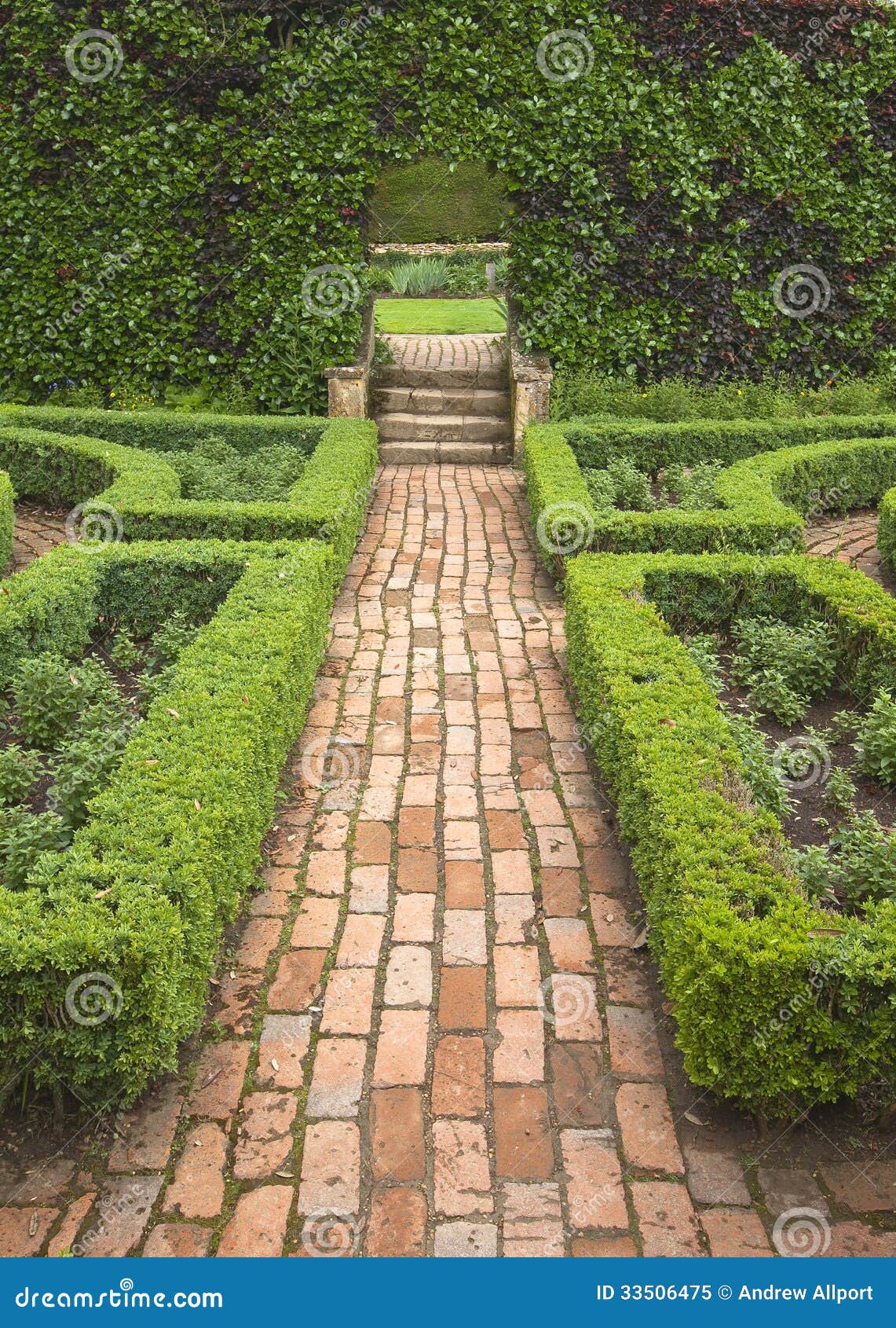 Brick Pathway Stock Image | CartoonDealer.com #54004921