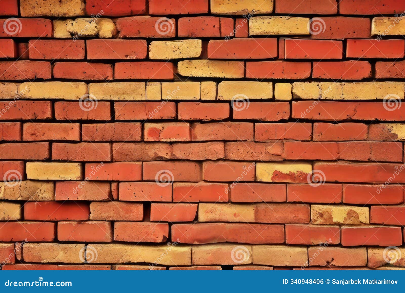 Brick Pattern Close Up of a Brick Wall with a Repeating Pattern Stock ...