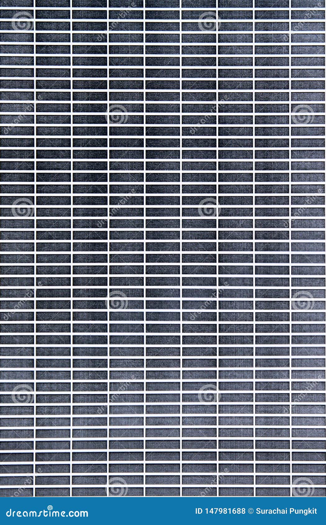 Brick Pattern Print To Test Black Toner. Stock Photo - Image of metal ...