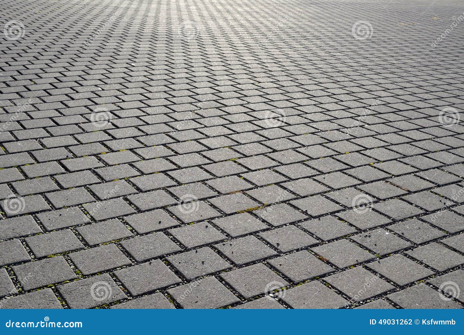 Brick paved city square stock photo. Image of gray, paved - 49031262