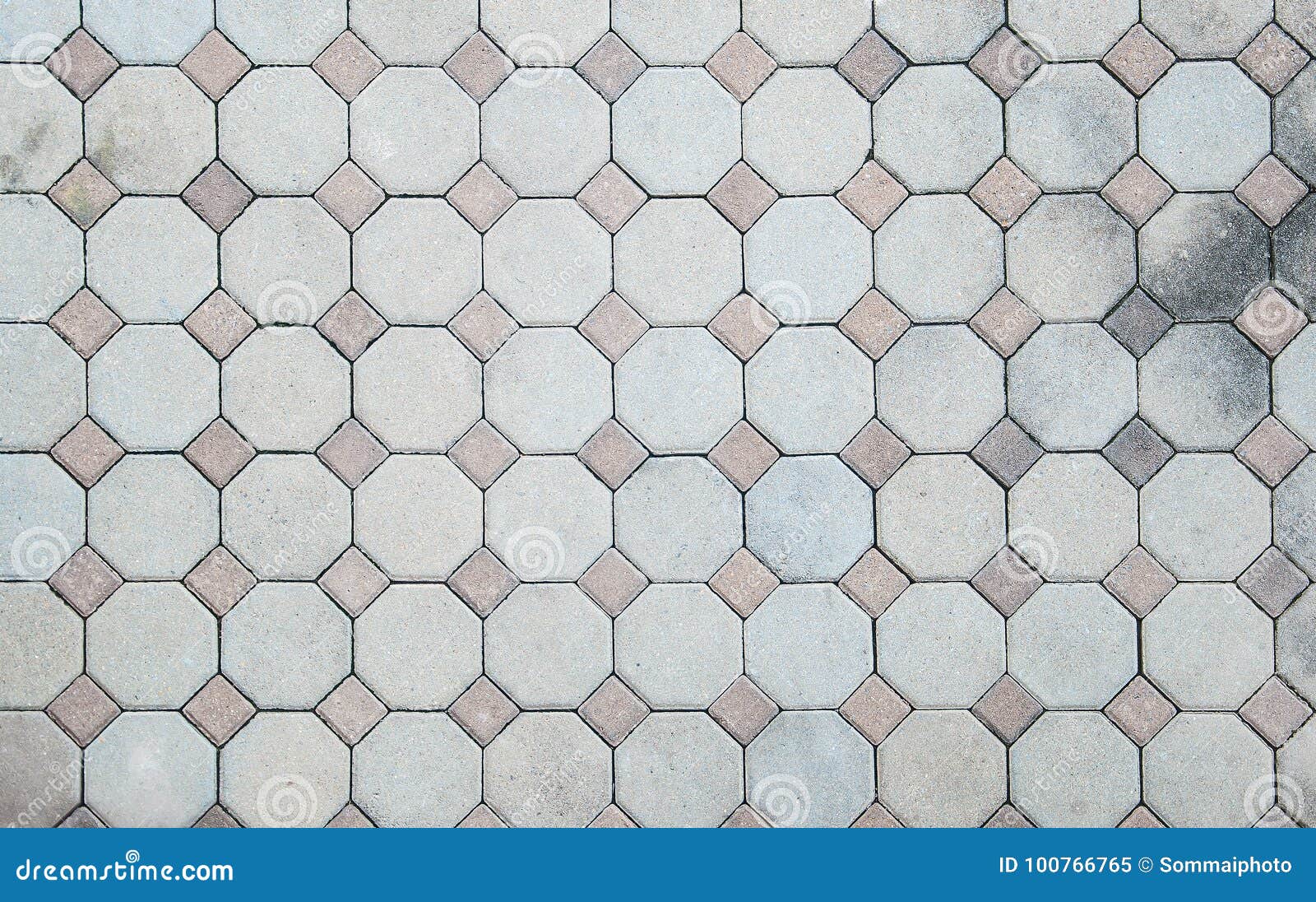 Brick pavement pattern stock image. Image of paved, rock - 100766765