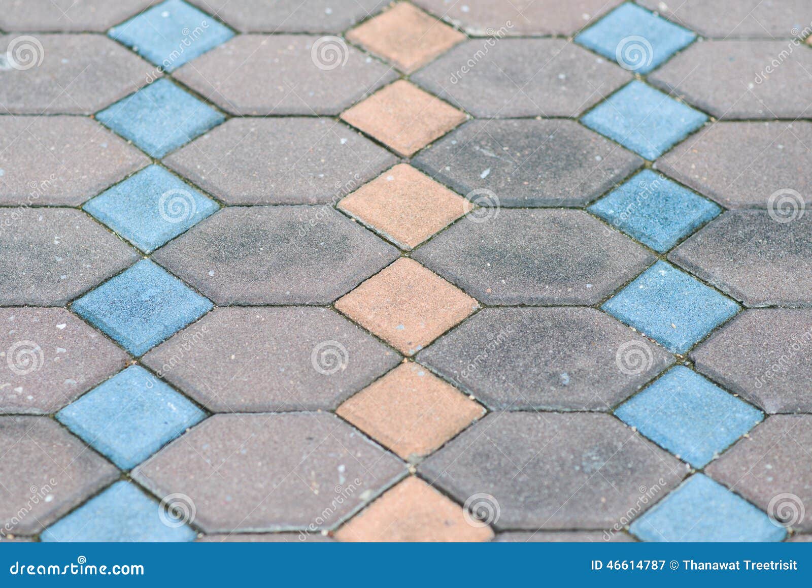 Brick Pavement Tile, Close Up Brick Footpath Pavement Stock Image ...