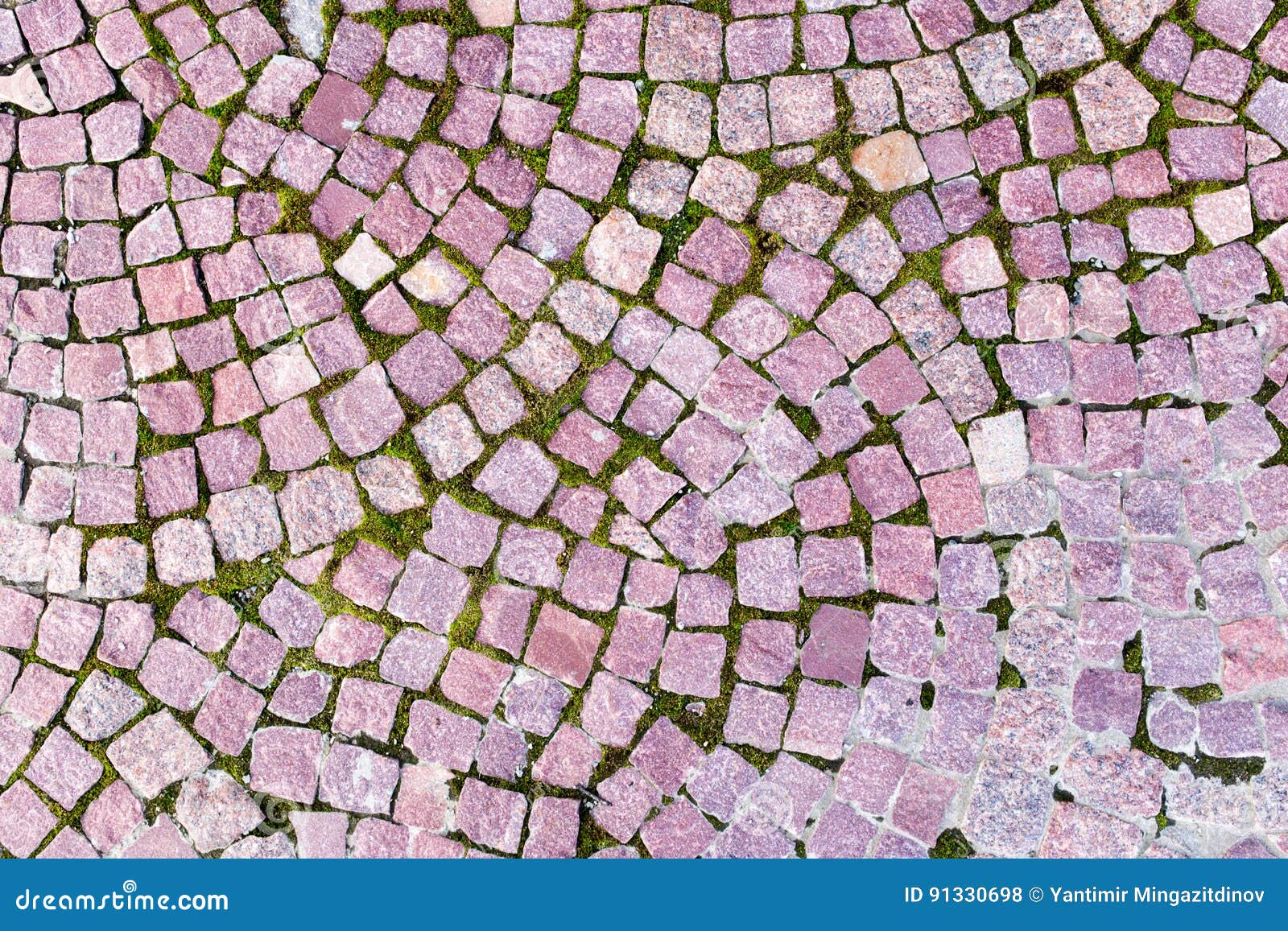 Brick Pavement Tile, Top View. Texture As Background. Stock Photo ...