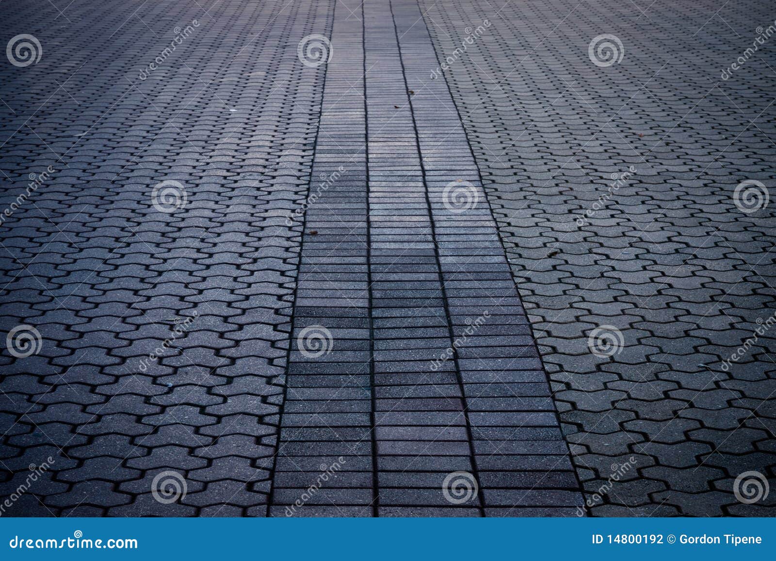 Brick Pavers Forming Lines and Patterns Stock Photo - Image of lines ...