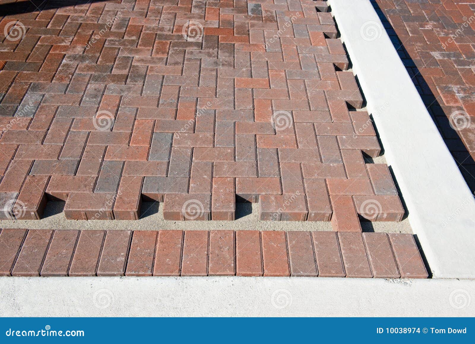 Brick paving stock photo. Image of building, craftsmanship - 10038974