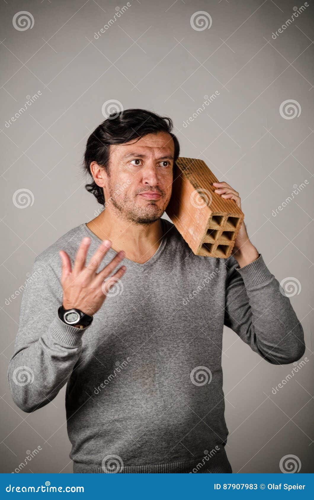 Brick phone stock image. Image of smartphone, technology - 87907983