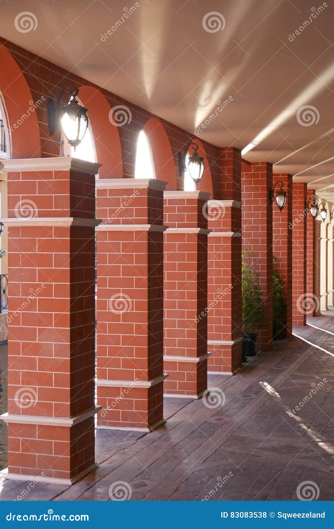 Brick pillar stock photo. Image of house, structure, brick - 83083538