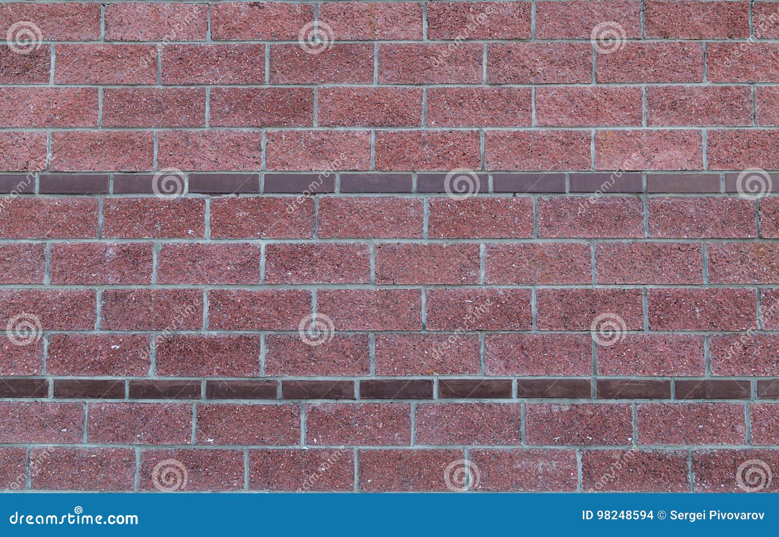 Brick Red Background with Borders of Narrow Rectangular Stone Border ...