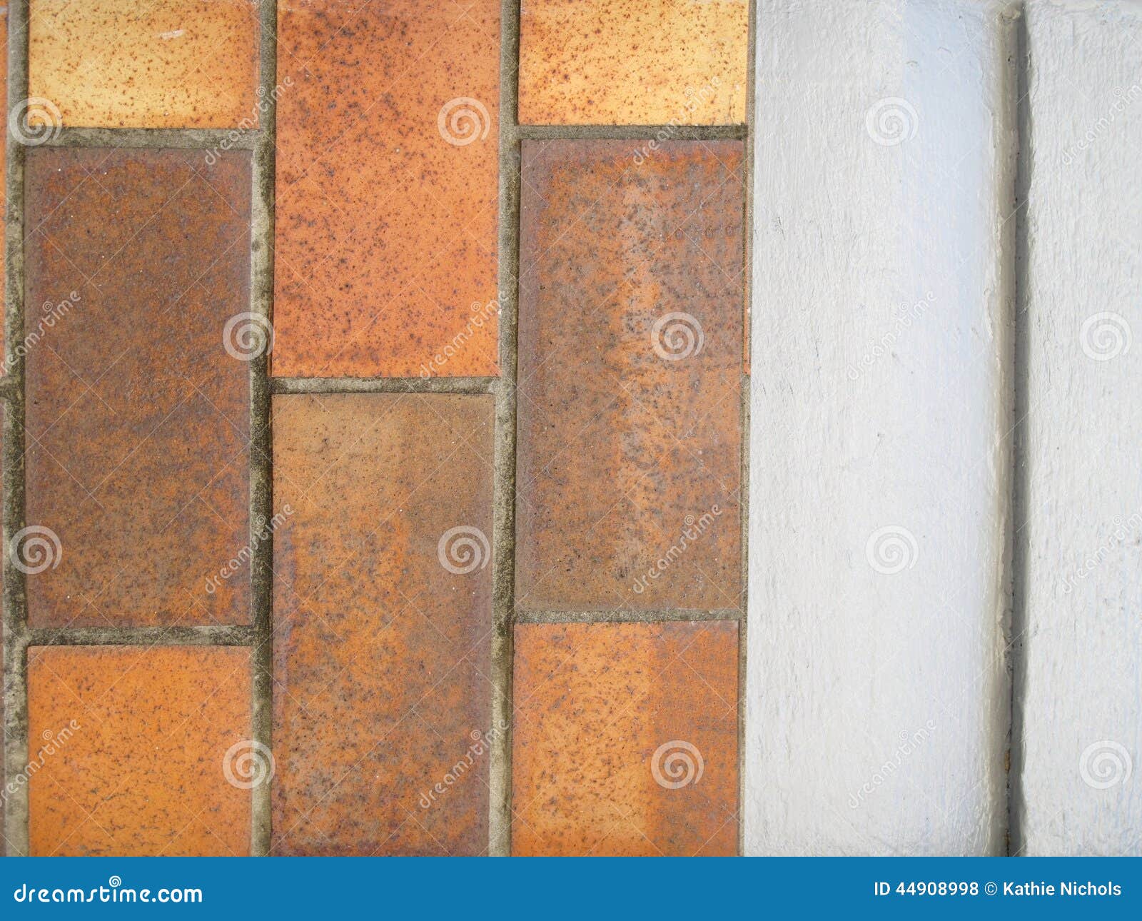 Brick and Render Background Stock Photo - Image of brickwork, industry ...