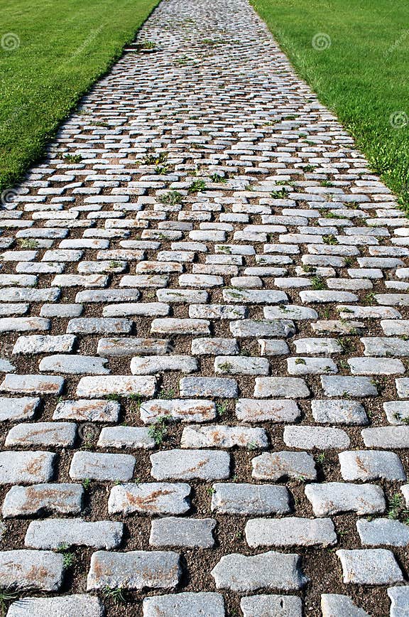 Brick Road stock photo. Image of granite, stone, bricks - 6534320