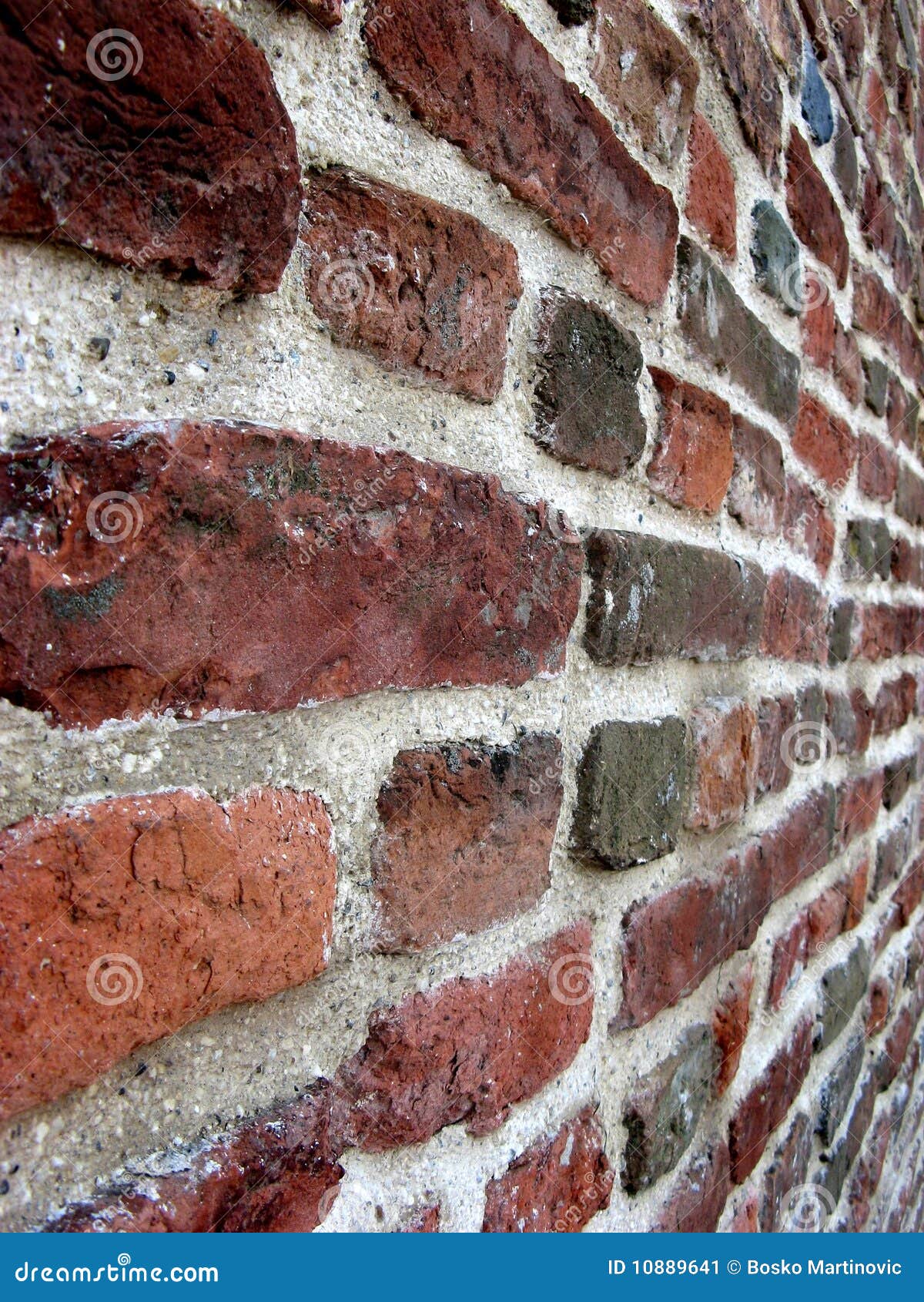 Brick road background stock image. Image of bricks, perspective - 10889641