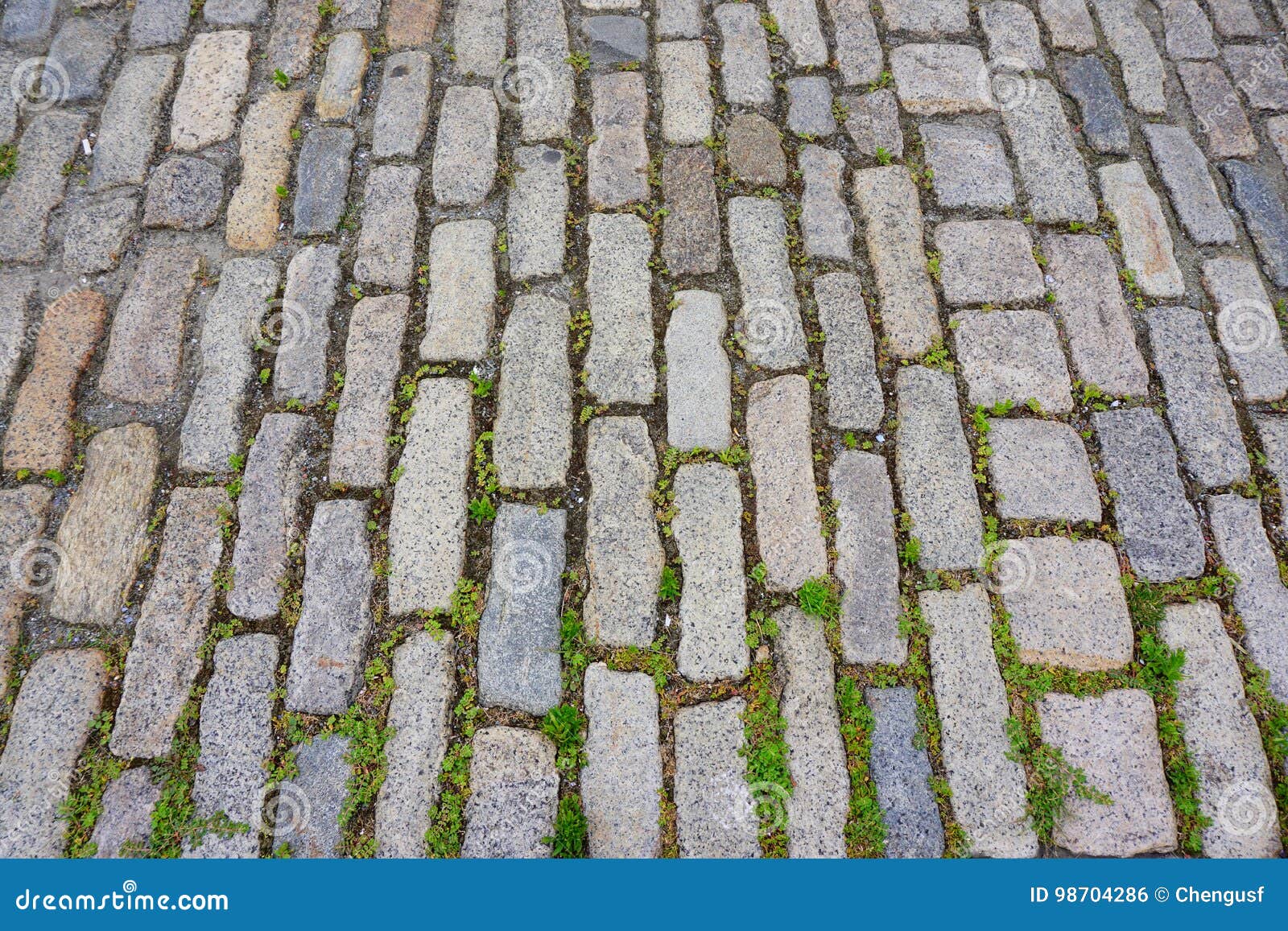 Brick road stock photo. Image of colonade, airport, downtown - 98704286