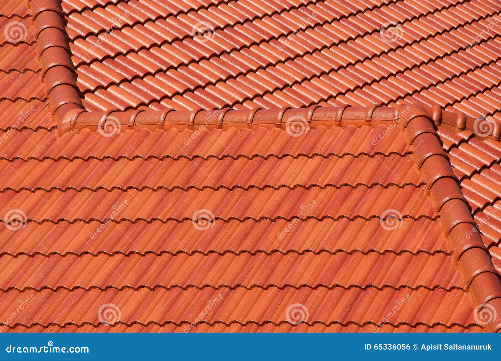 Brick roof stock photo. Image of pattern, house, abstract - 65336056