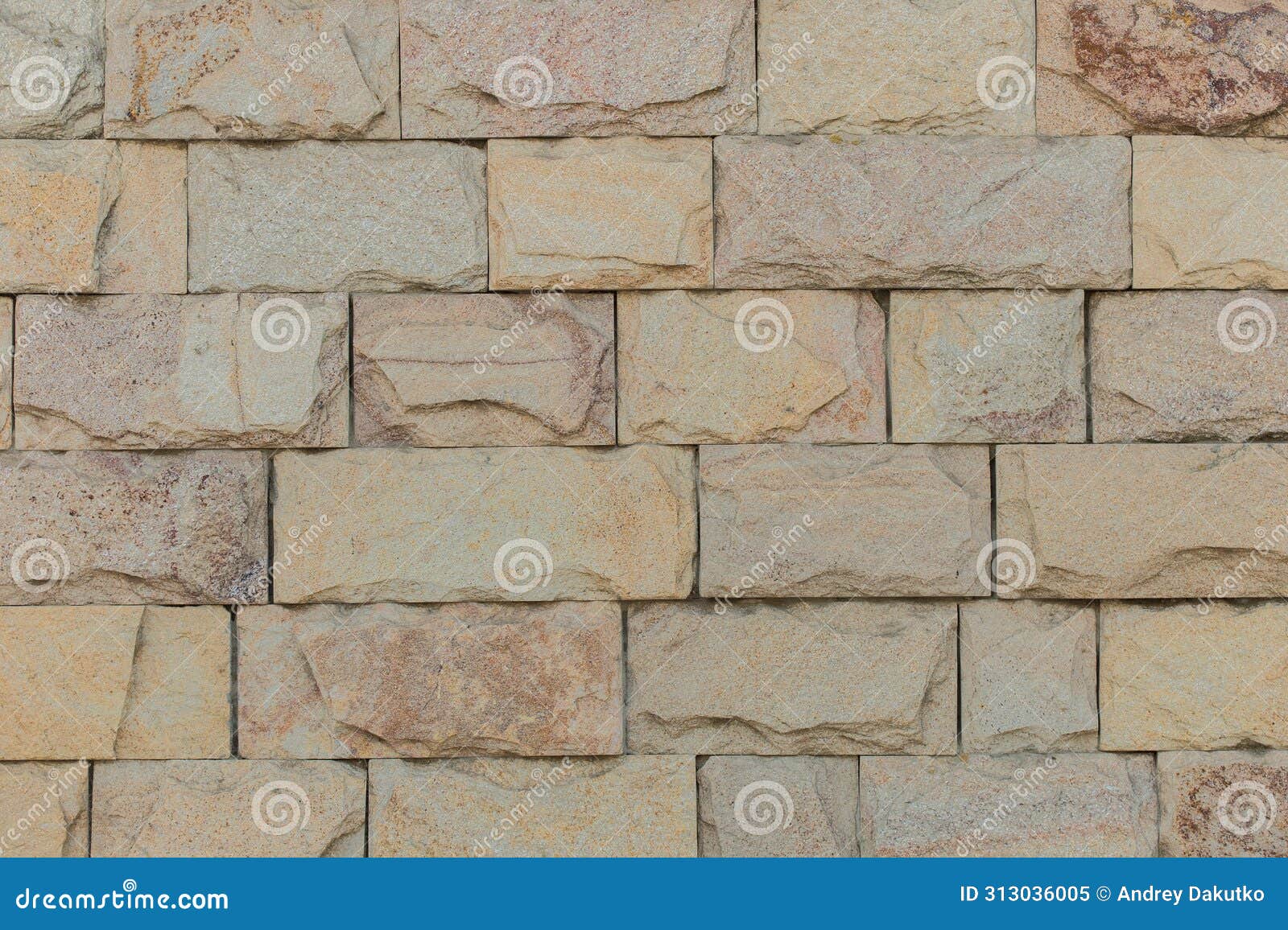 Brick Sand Retro Color Stone Wall Masonry Texture Background Rough ...