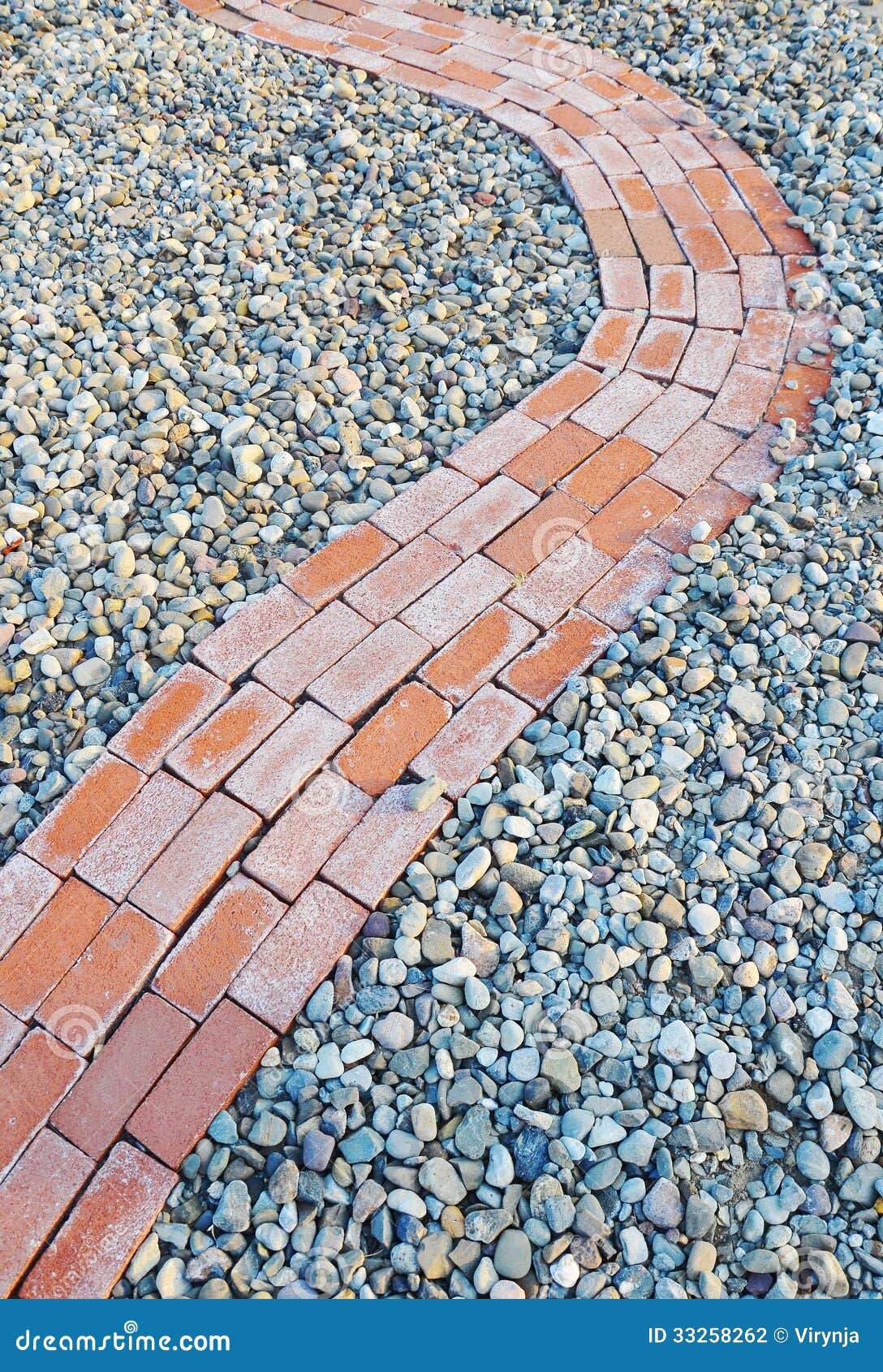Brick Sidewalk Detail stock photo. Image of flooring - 33258262